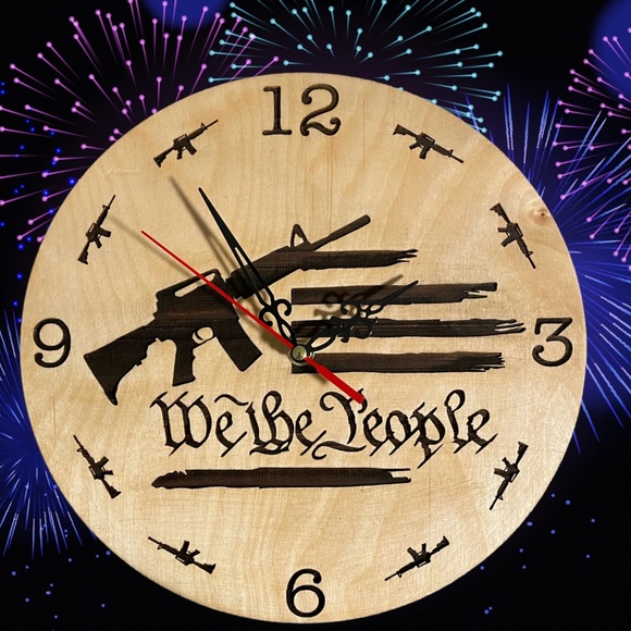 Bookitties | Wall Decor | We The People Wall Clock Clockrustic Usa ...